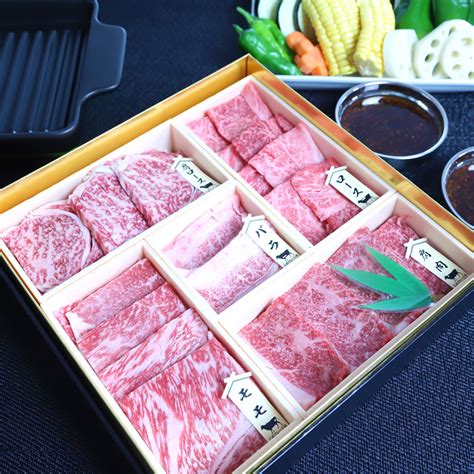楽天市場鹿児島県産黒毛和牛 焼肉用 5種詰合せ 贅沢おもてなし御膳 牛肉 食べ比べ セット 高級 和牛 詰め合わせ 焼き肉セット産直お