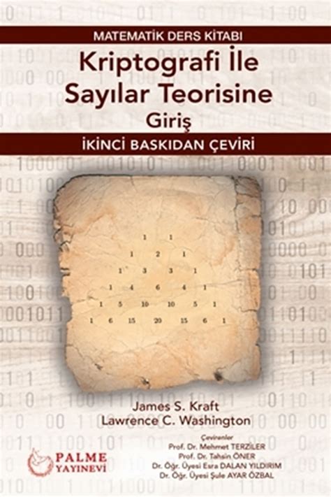 Kriptografi İle Sayılar Teorisine Giriş 9786052829073
