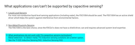 Fdc2114 Detect The Capacitance Between The Two Metal Plates Sensors