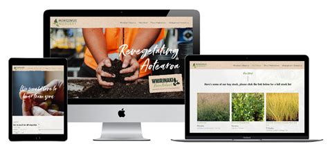 Minginui Nursery Rotorua Web Design Search Engine Optimisation