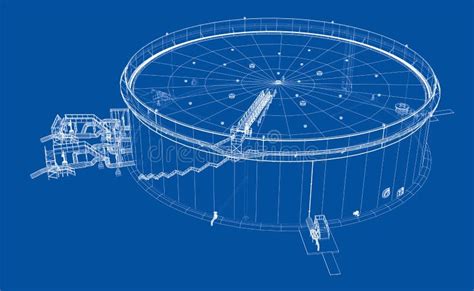 Clock Face Perspective View Stock Vector Illustration Of Outline