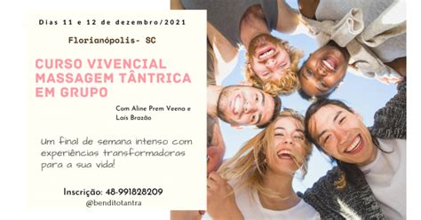 Curso Vivencial De Massagem Tântrica Em Grupo Em Florianópolis Sympla