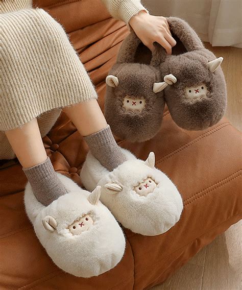 🔥hot특가🔥털찐 양 극세사 털실내화 털슬리퍼 겨울 귀여운 거실화 사무실 독서실 직장인 학생 발편한 따뜻한 쿠션 부드러운 층간소음 거실 에이블리
