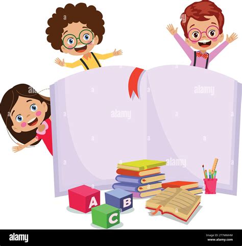 Teacher Reading Books In Class With Students Stock Vector Image And Art