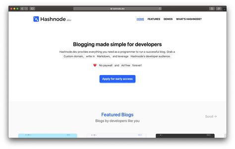Hashnodedev Alternatives Top 10 Blog Publishing Tools And Similar Apps Alternativeto