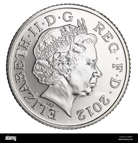 Two Pound Coin Obverse Cut Out Stock Images And Pictures Alamy