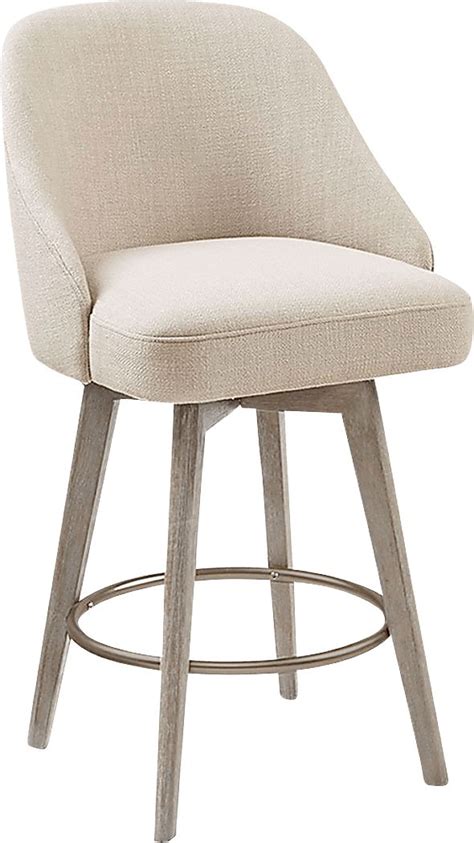Whitborne Sand Swivel Counter Height Stool Rooms To Go