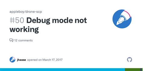 Debug Mode Not Working Issue 50 Appleboy Drone Scp GitHub