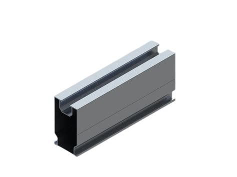 맞춤형 Pv 장착 시스템을 위한 Sr Gr 02 태양 전지 패널 장착 알루미늄 레일 솔루션 공급업체제조업체 Xmsrsolar