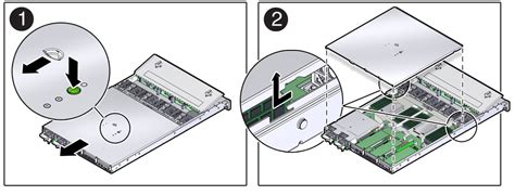 remove the server top cover oracle® server x5 2 service manual