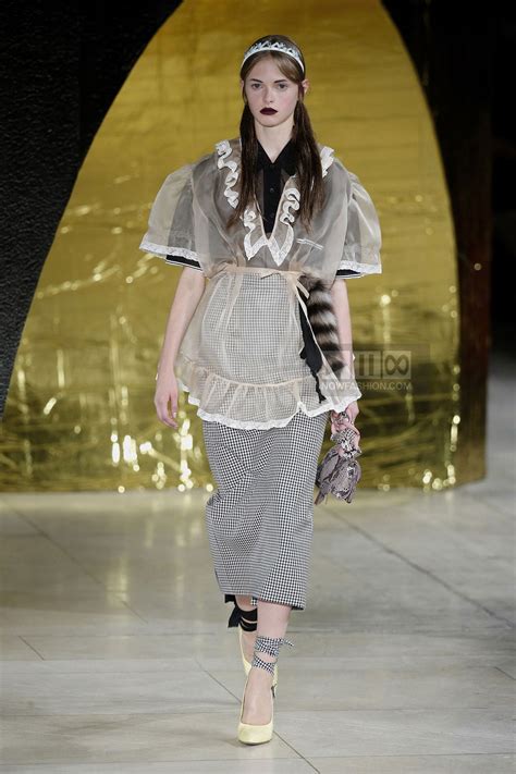 Miu Miu Ready To Wear Fashion Show Collection Spring Summer 2016 Presented During Paris Fashion