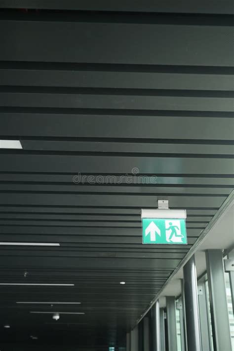 Emergency Exit Door Inside Of A Building Stock Photo Image Of Eps10