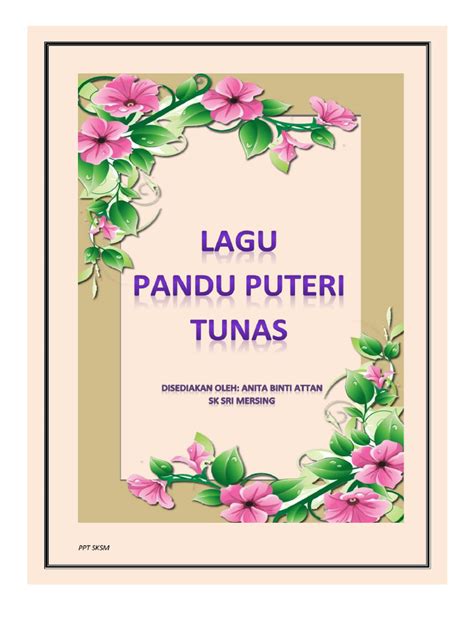Lagu Pandu Puteri Tunas Pdf