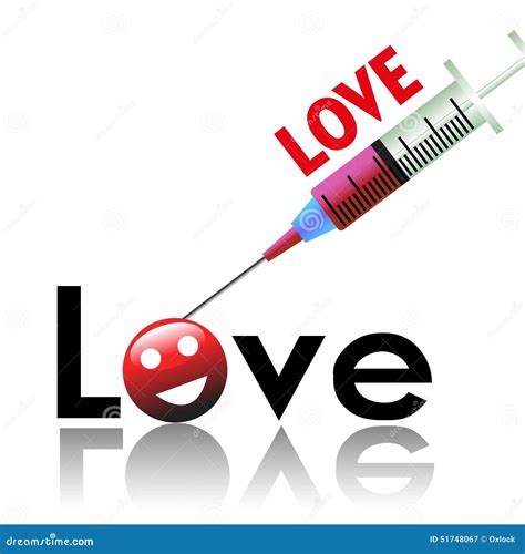 Love Injection Stock Vector Illustration Of Dating Graphic