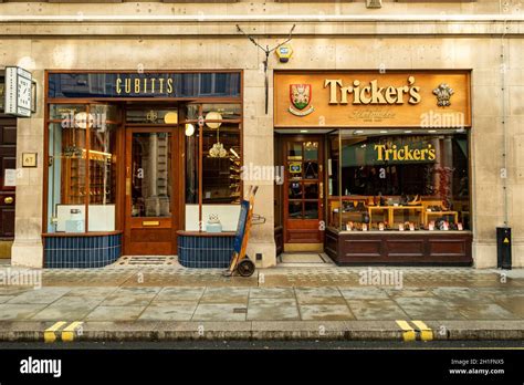 London Trickers And Cubitts Shops On Jermyn Street In St James A