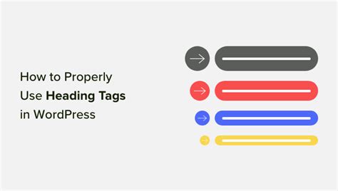 How To Properly Use Heading Tags In Wordpress H1 H6 Explained
