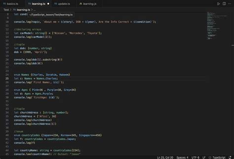 Typescript Learning Techgrowth Webdevelopment Continuouslearning Taiwo Olori