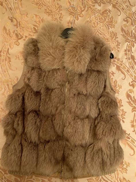 Жилетка натуральне хутро песця — ціна 360 грн у каталозі Жилетки Купити жіночі речі за доступною