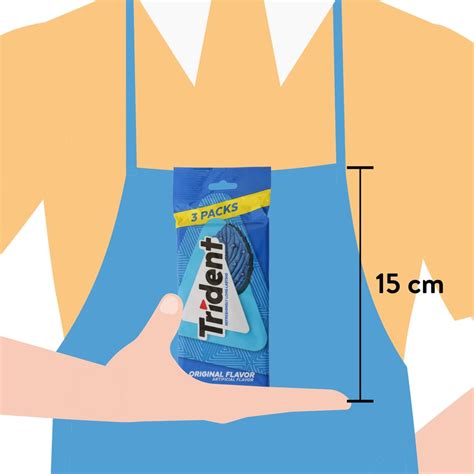 Chicles Trident 3pack Original 79gr Walmart Compra En Línea