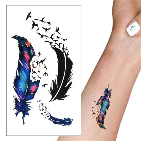 Black Feather Tattoo