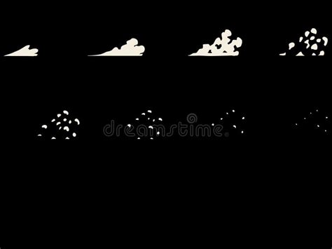 Sprite Sheets Steam Ready For Games Stock Illustration Illustration Of Concept Explosion