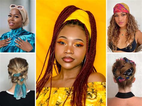 20 Scarf Braid Hairstyles Braid Hairstyles