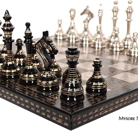 Indian Chess Set Etsy
