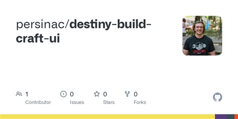 Github Persinacdestiny Build Craft Ui