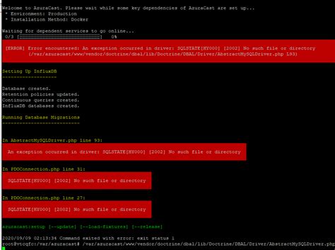 1862 Cant Install · Issue 3154 · Azuracastazuracast · Github