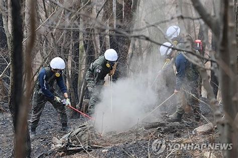 တောင်ကိုရီးယားစစ်တပ်က တပ်ဖွဲ့ဝင် ၆၀၀၀၊ ရဟတ်ယာဉ် ၂၄၂ စင်းနဲ့ တောမီးငြှိမ်းသတ်နေ Ayeyarwaddy Times