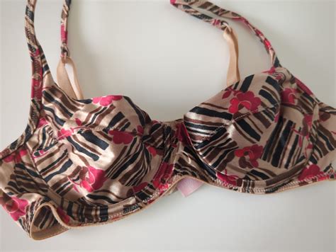 Vintage Victorias Secret Second Skin Satin Bra Size 34b Ebay