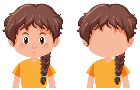 Braid Hairstyle Vector Art Icons And Graphics For Free Download