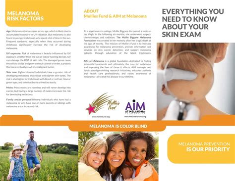 Skin Cancer Brochure Printable