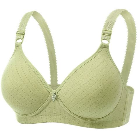 Apexfwdt Womens Plus Size T Shirt Bra Wireless Push Up Bra Full