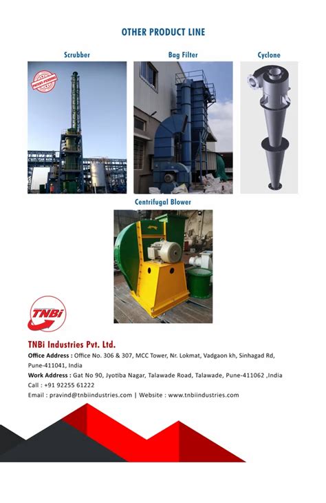Classifier System At Best Price In Pune By Tnbi Industries Private