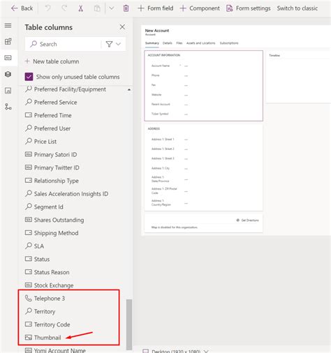Adding Image Field On The Form In Dynamics 365 Crm Power Platform Modern Form Designer [quick