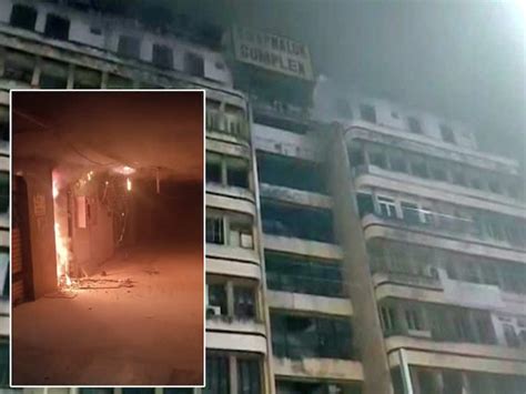 Secunderabad Fire Accident Swapnalok Complex Couple Of People Trapped