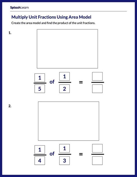 Multiplying Fractions Activities Resources For Th Grade