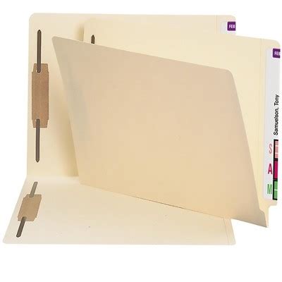 Smead End Tab Fastener File Folder Shelf Master Reinforced Straight Cut Tab Fasteners