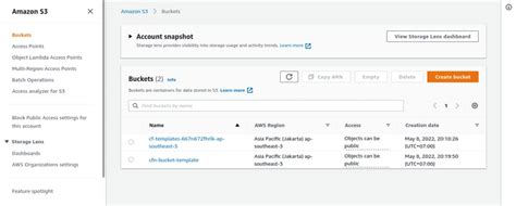 run aws cloudformation via cli use cases template and resources