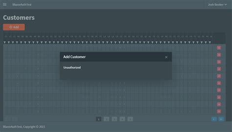 Suggestion Blazor Authorization And Dialogs Blazor Server Radzen