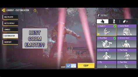 BEST CODM EMOTE SO FAR Feelin It YouTube