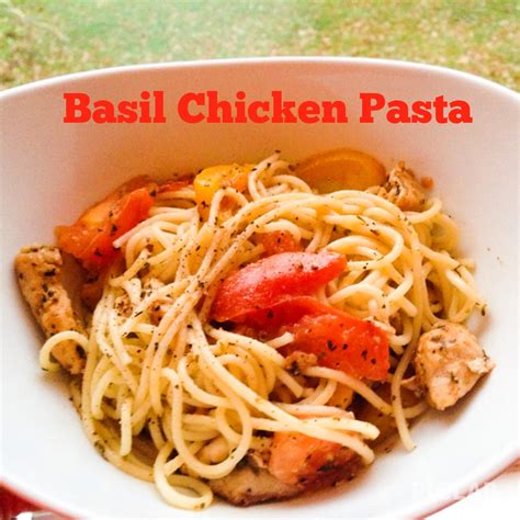 Ripped Recipes Basil Chicken Pasta