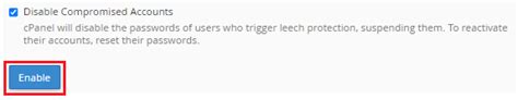 How To Enable Leech Protection For A Directory Using Cpanel