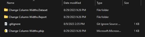 how to set table or matrix column widths in a power bi report — data