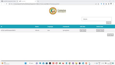 Github Ayush9861assignment 4 Web Ui Forms