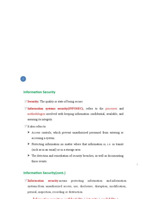 Security C 1 Part 1 Pdf Information Security Authentication