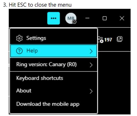 More Options Menu Menu Items Become Invisible On Keyboard Focus In High Contrast Issue