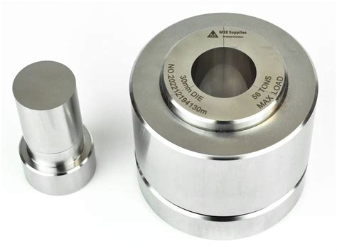 Mse Pro 30 Mm Diameter Split Type Dry Pellet Pressing Die Set Mse