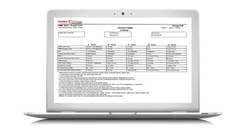 Cycle Menu Management Gordon Food Service